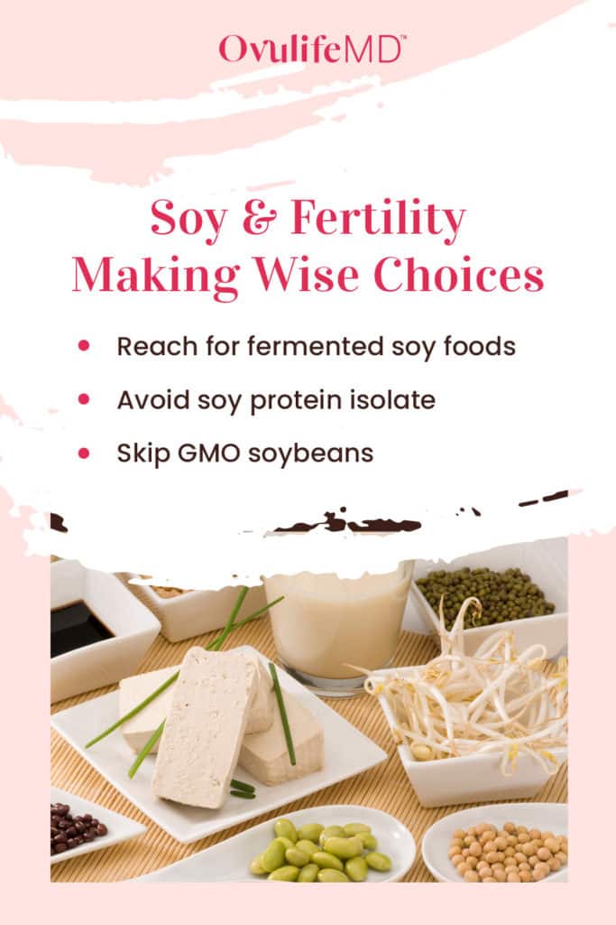 Does soy mess with fertility?