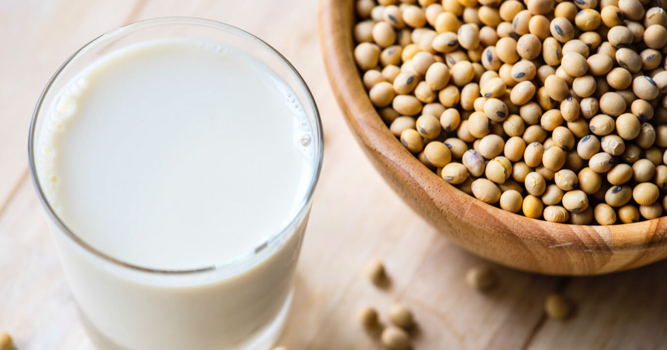 Does soy milk block arteries?