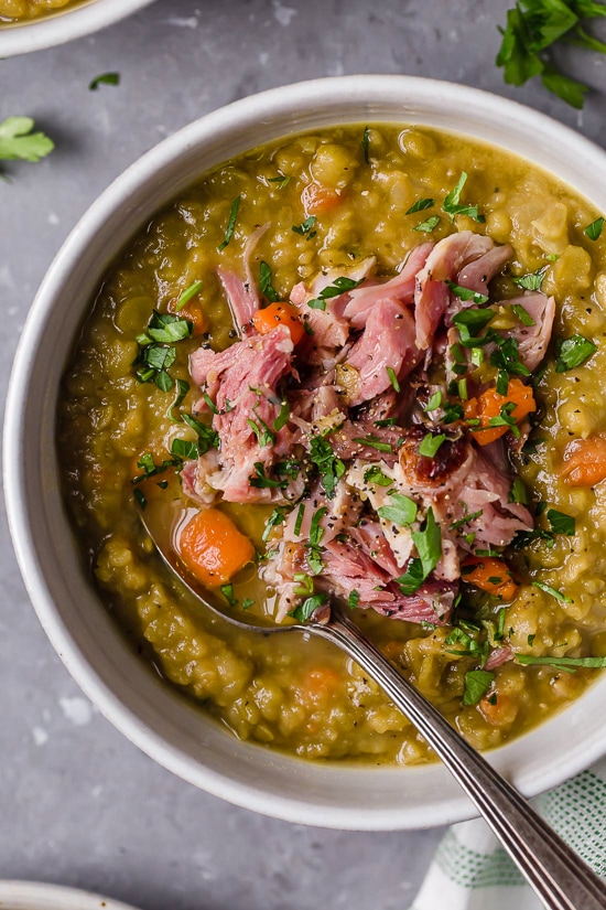Does split pea soup make you gain weight?
