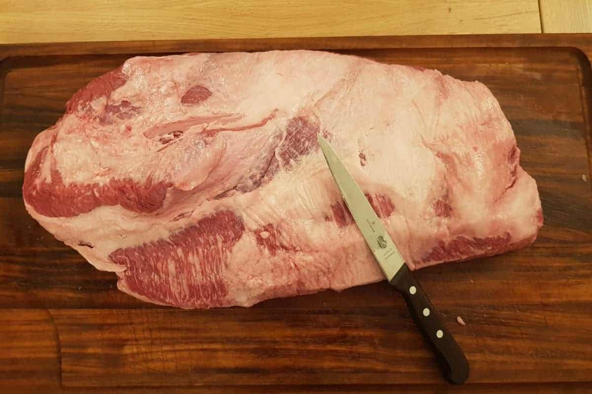 Does store bought brisket have to be trimmed?