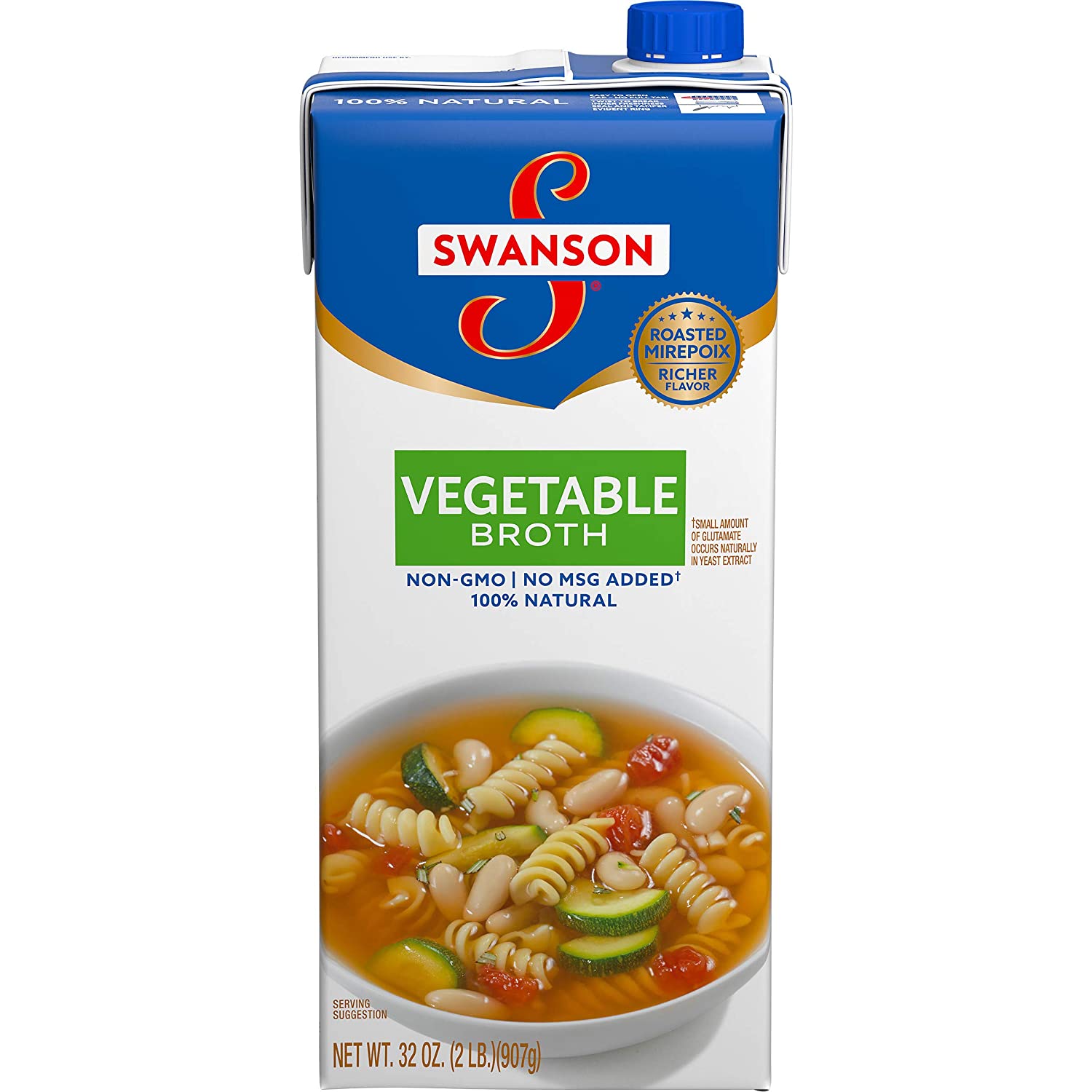 Does Swanson vegetable broth have MSG?