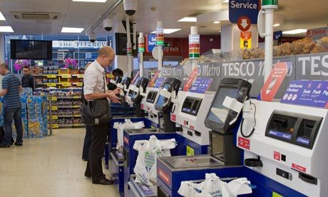 Does Tesco have self-checkout?