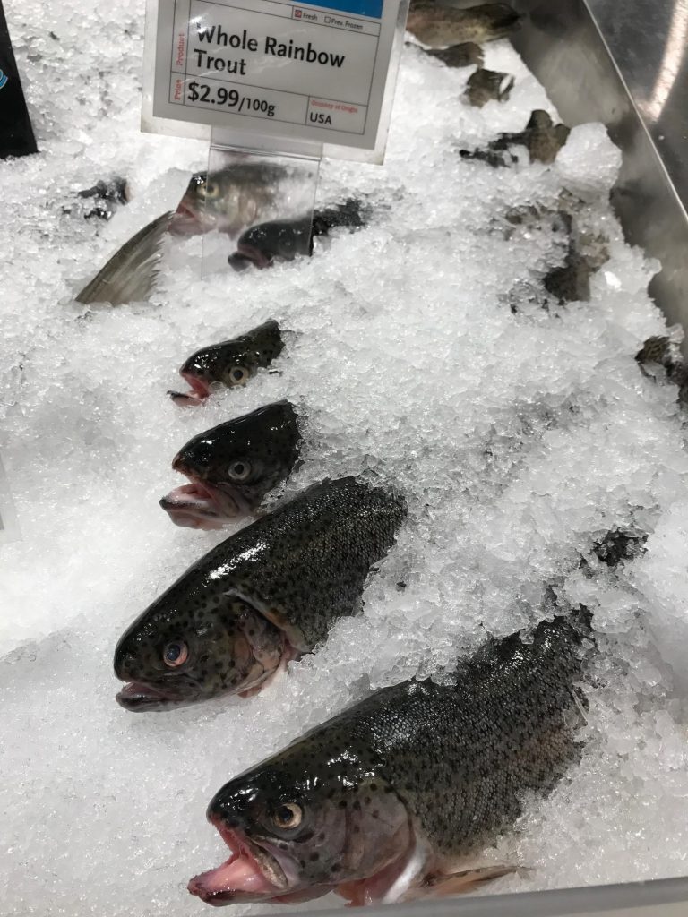 Does thawing affect the quality of the frozen fish?