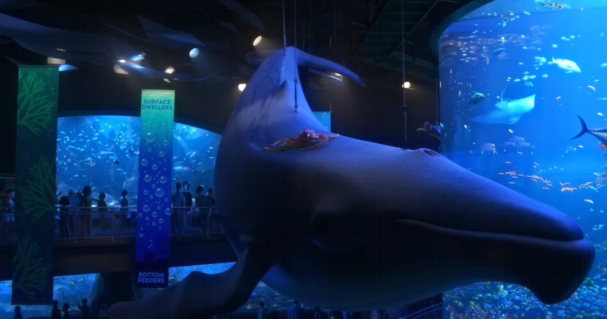 Does the aquarium from Finding Dory exist?