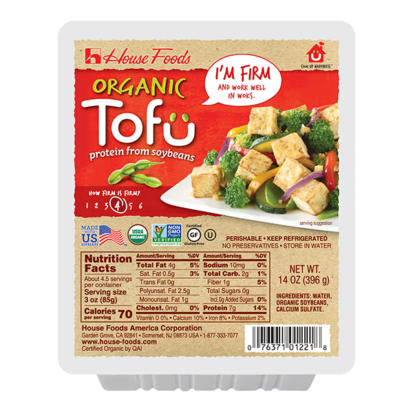 Does tofu have to be organic?