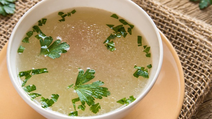 Does vegetable broth contain collagen?