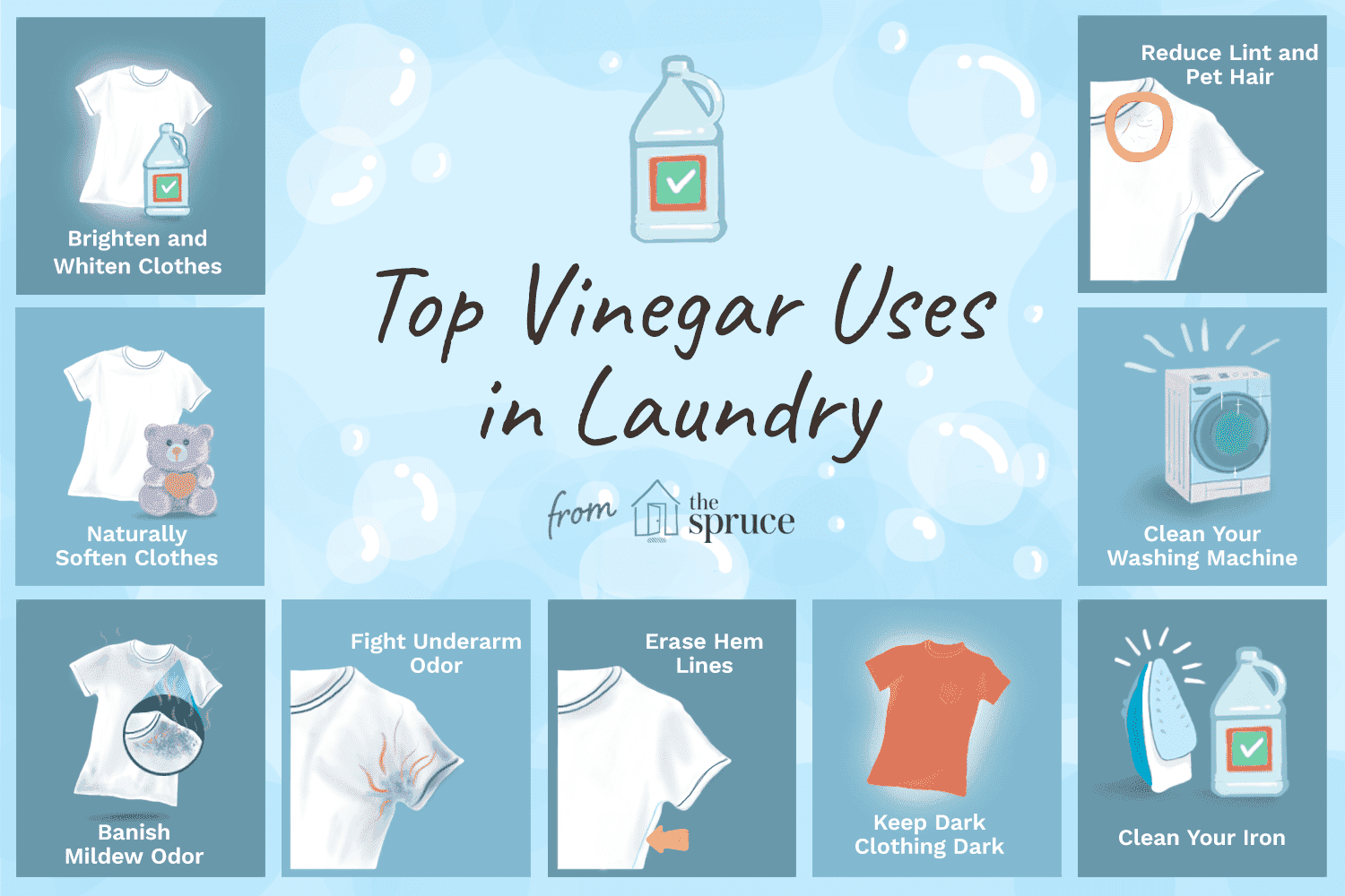 Does vinegar remove odors from fabric?