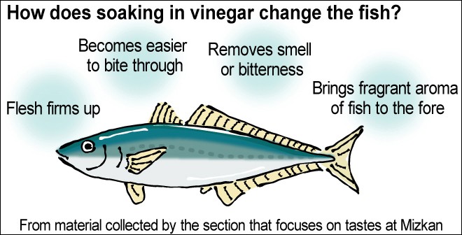 Does vinegar taste good on fish?