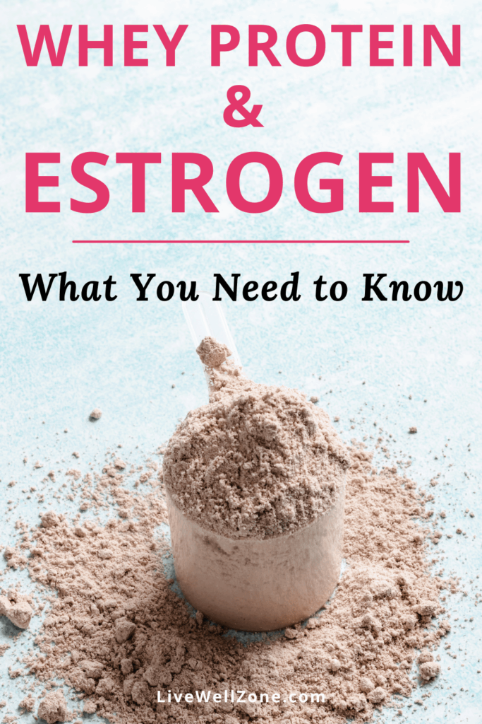 Does whey protein affect estrogen levels?