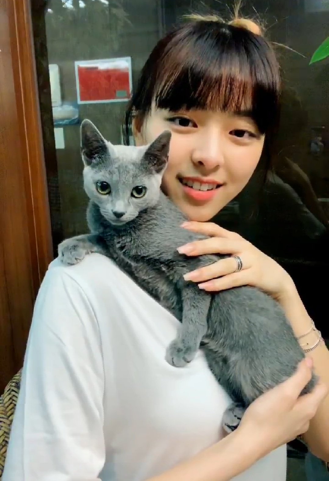 Does Yuna ITZY have a pet?