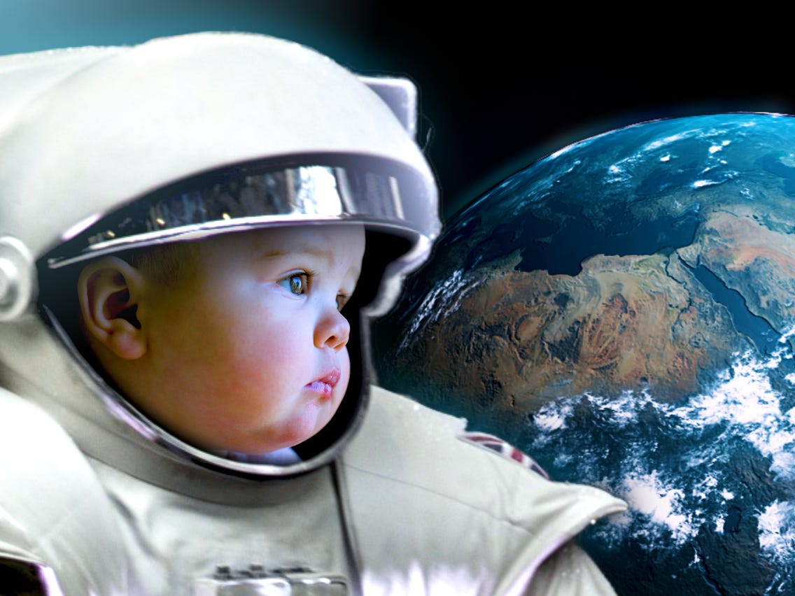 Has anyone had a baby in space?