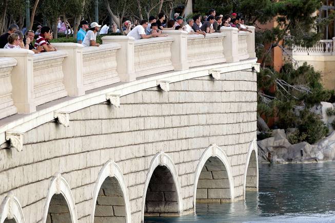 Has anyone jumped into the Bellagio fountain?