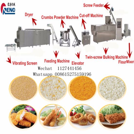 How are bread crumbs manufactured?