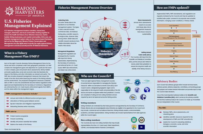 How are fisheries managed in the US?