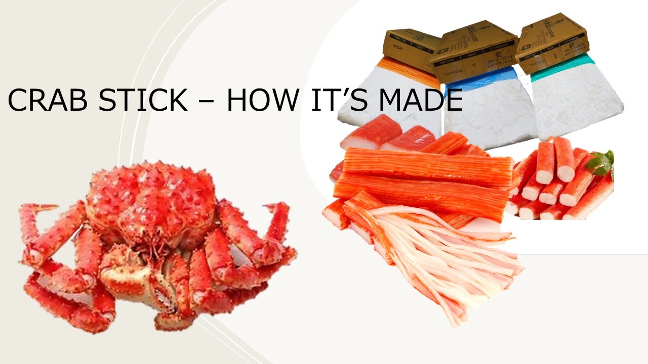 How are seafood sticks made?