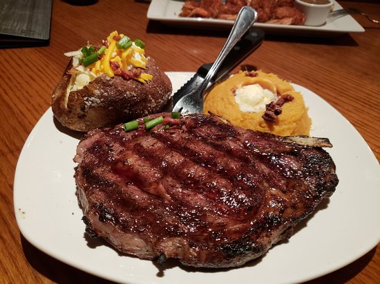 How big are the steaks at Outback Steakhouse?