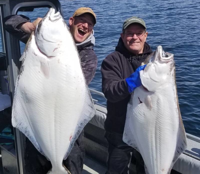 How big can you catch halibut in 2021?