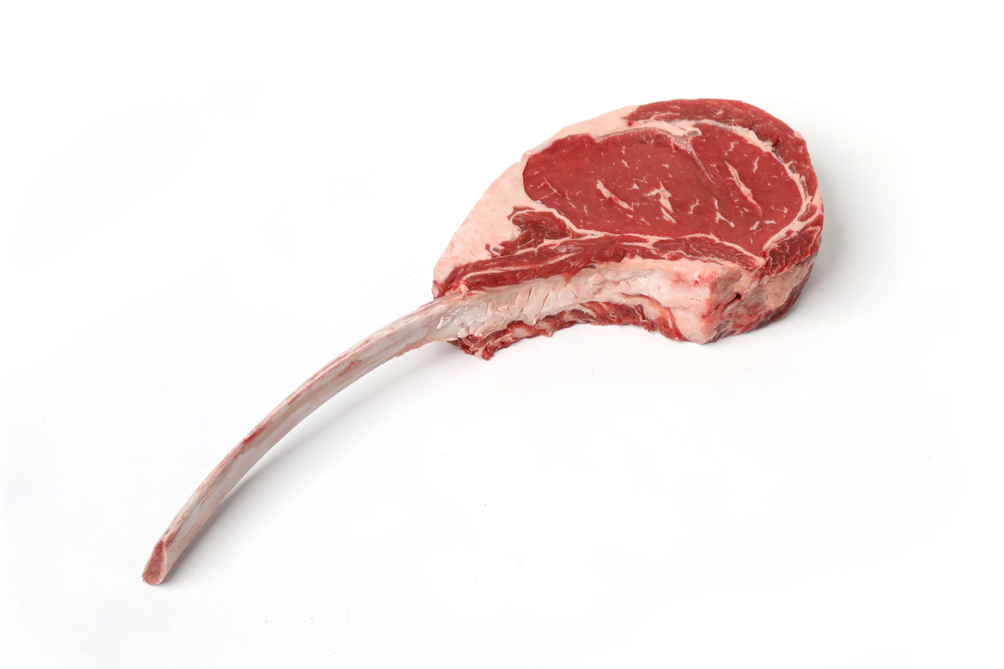 How big is a tomahawk steak bone?