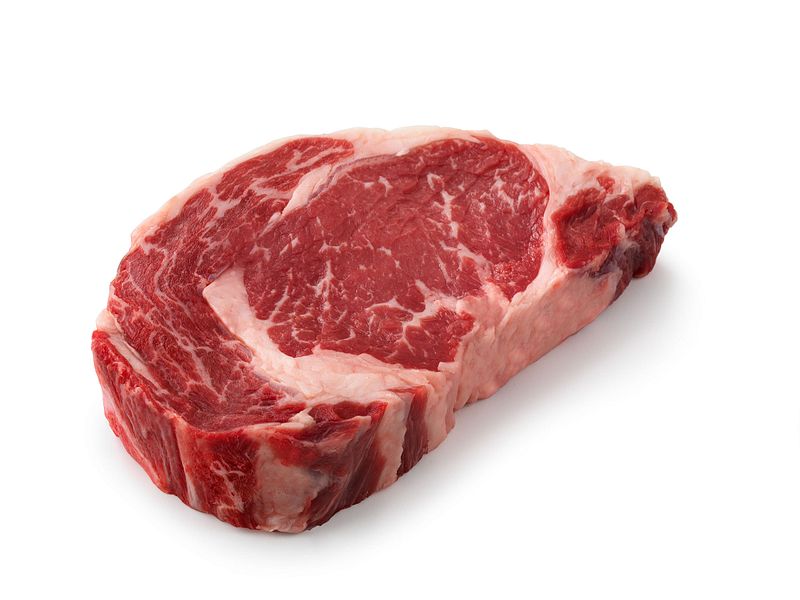 How big is a typical ribeye?