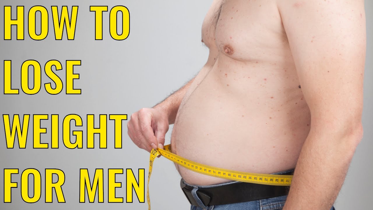 How can a fat man lose weight fast?