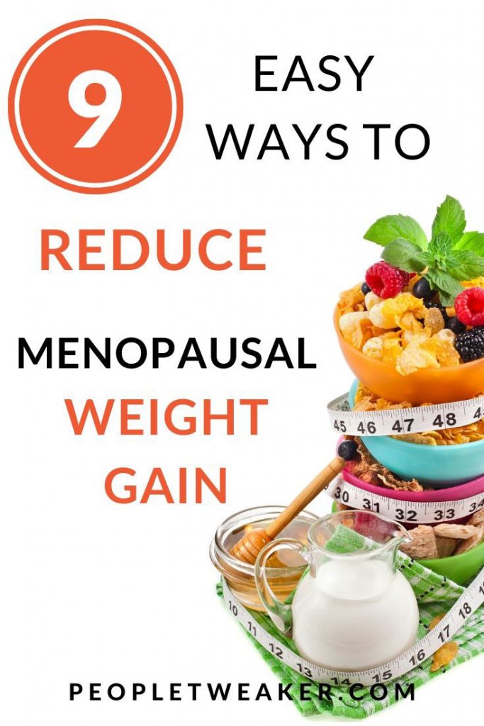 How can I counteract menopause weight gain?