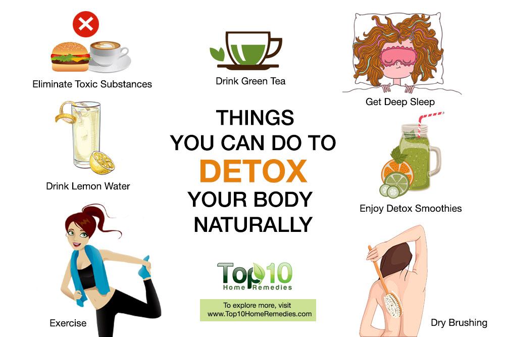 How can I detox my body at home?