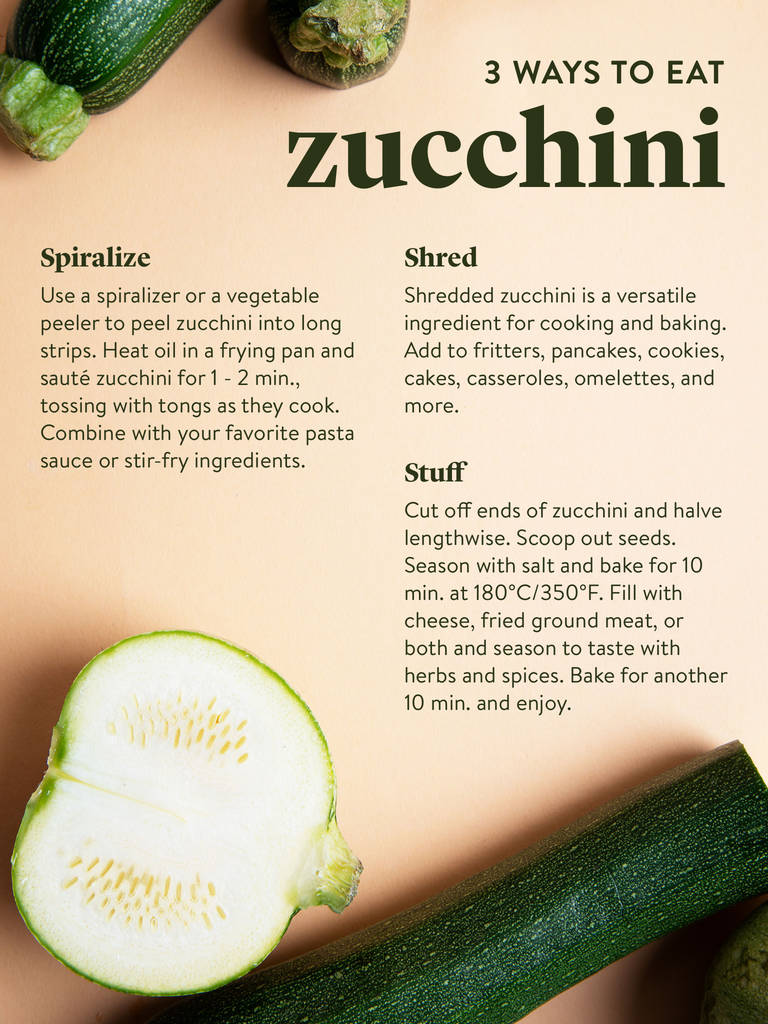 How can I enhance the flavor of zucchini?