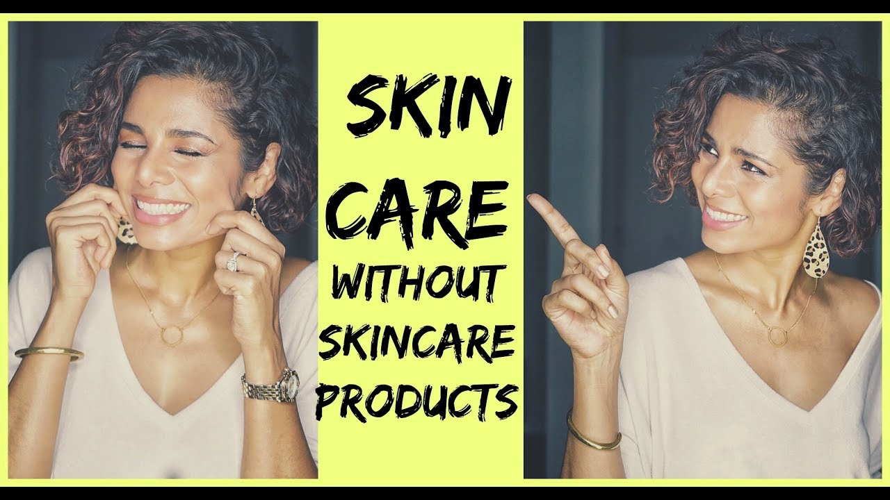How can I get clear skin without products?