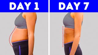 How can I get flat stomach in 2 days?