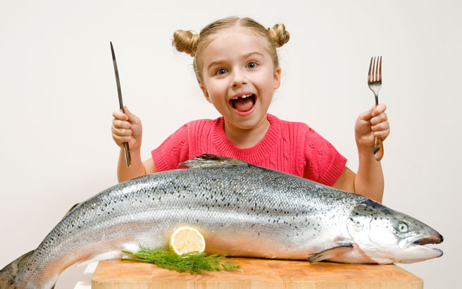 How can I get my child to eat fish?