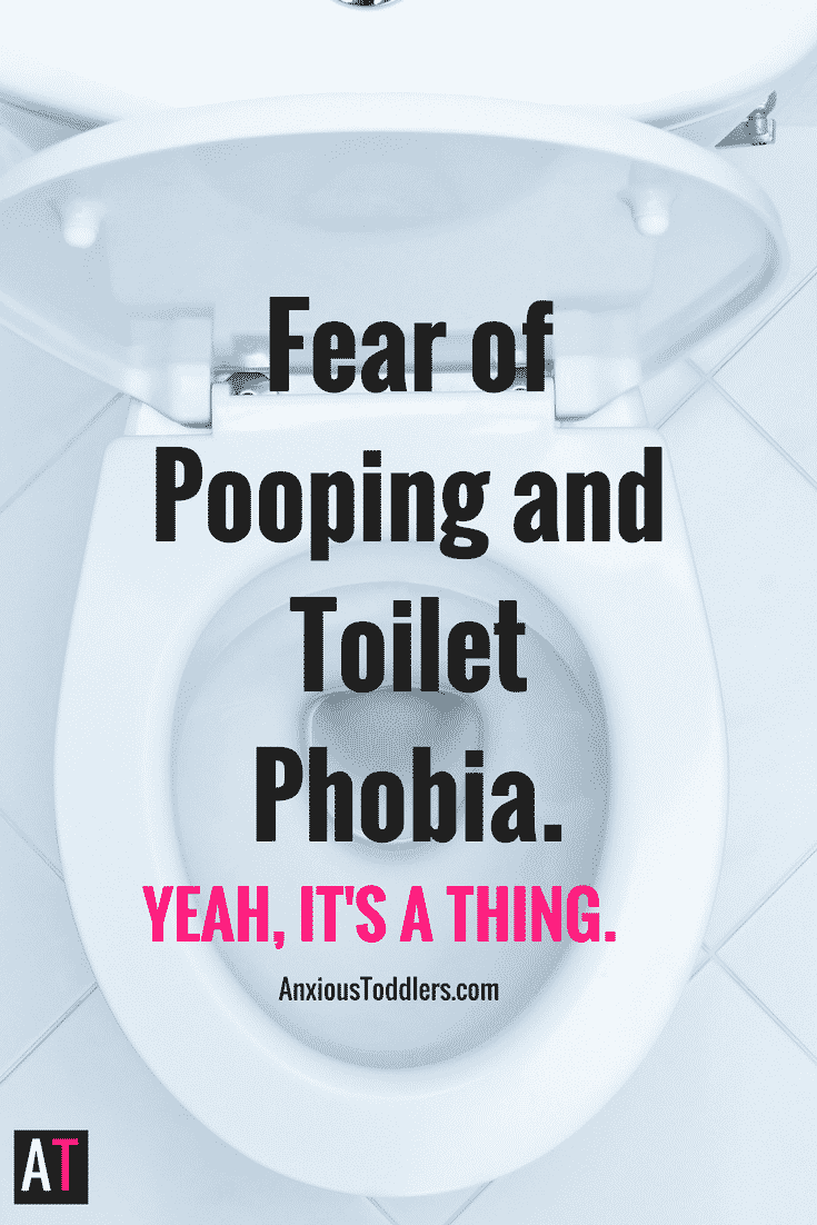 How can I get over my fear of pooping?