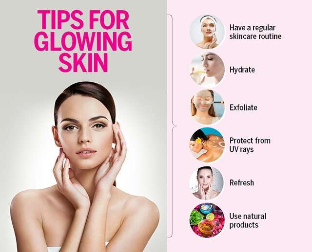How can I glow my face naturally?