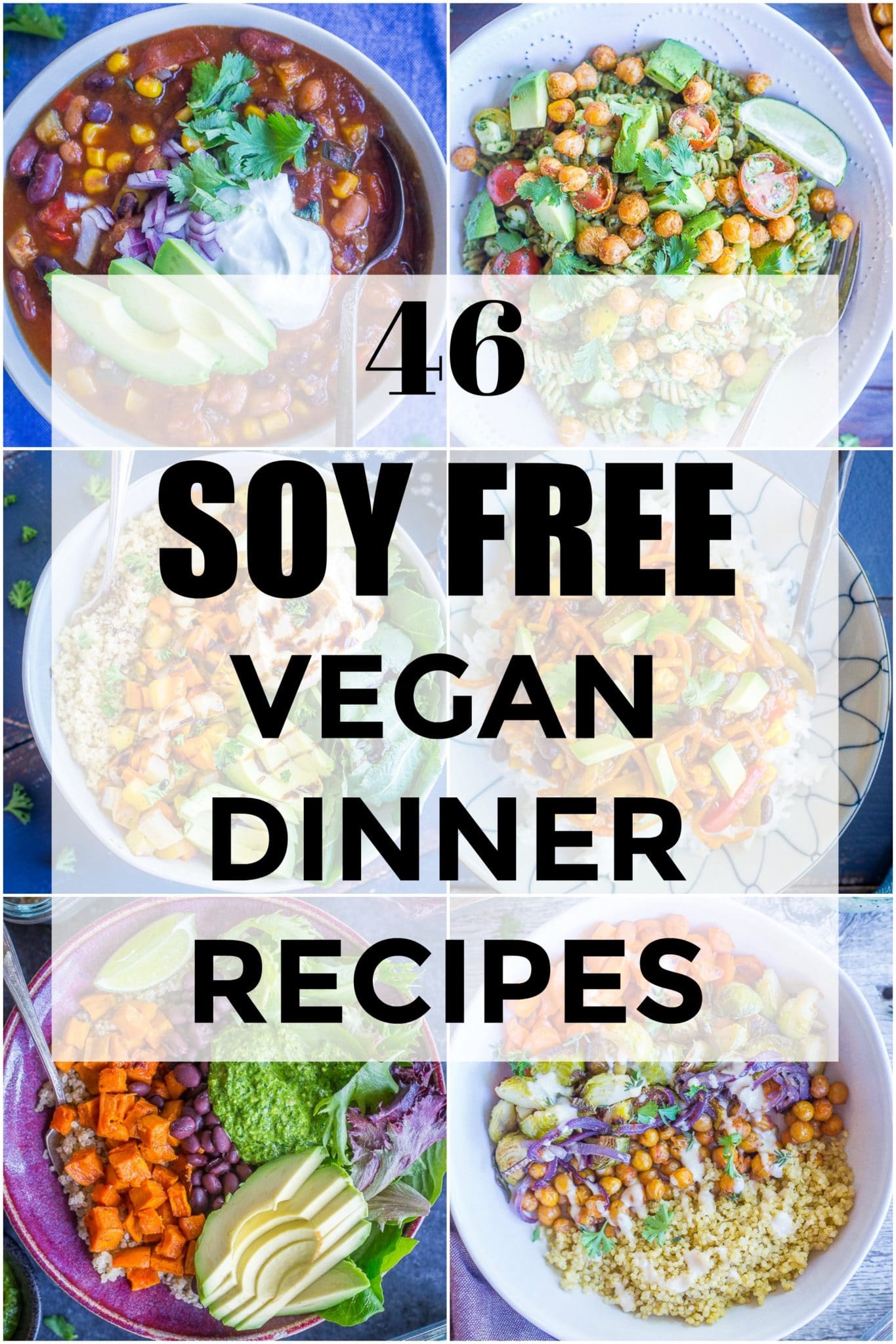 How can I go vegetarian without eating soy?