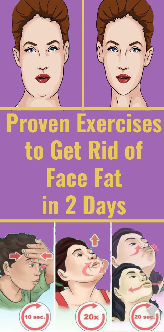 How can I lose face fat in 2 days?