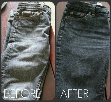 How can I make my jeans look faded?