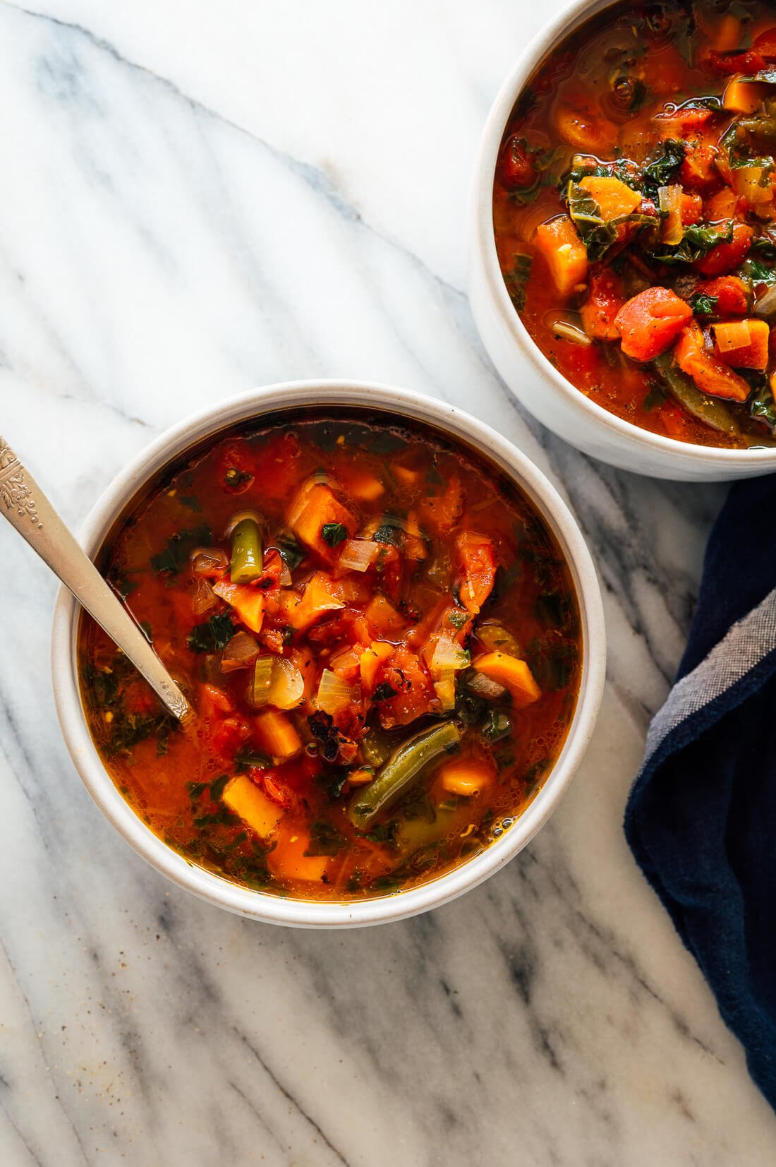 How can I make my vegetable soup taste better?