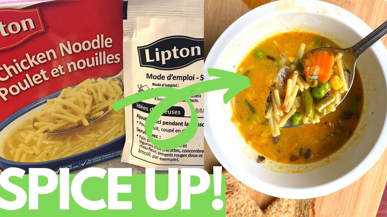 How can I spice up Lipton soup?