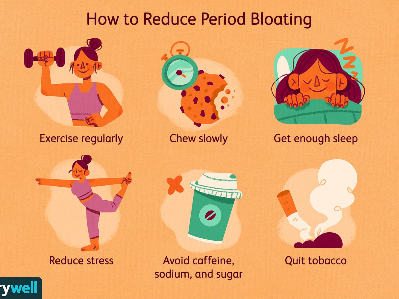 How can I stop hormonal bloating?