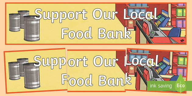 How can I support my local food bank?