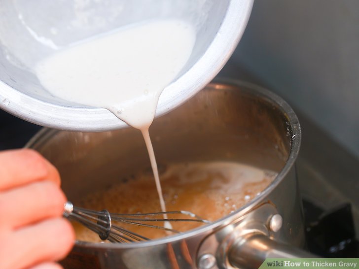 How can I thicken a mixture without flour?