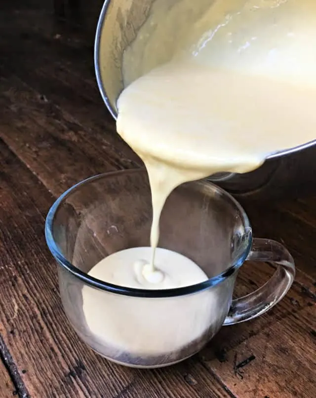 How can I thicken milk without flour?