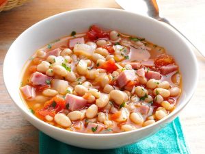 How can I thicken my bean soup?