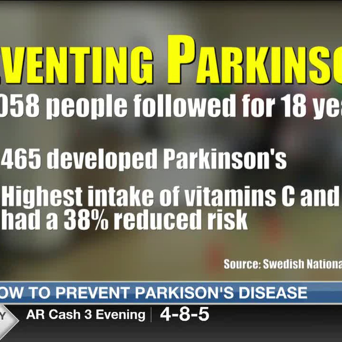 How can Parkinson's disease be prevented?