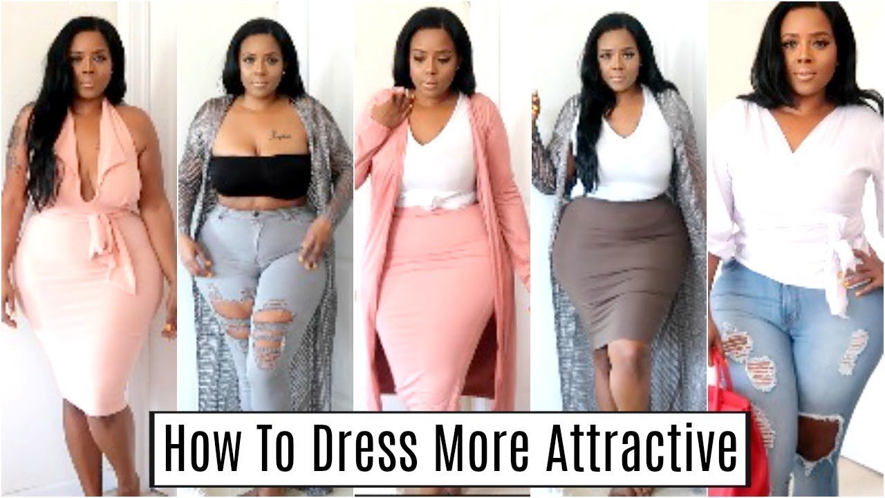 How can plus size look attractive?