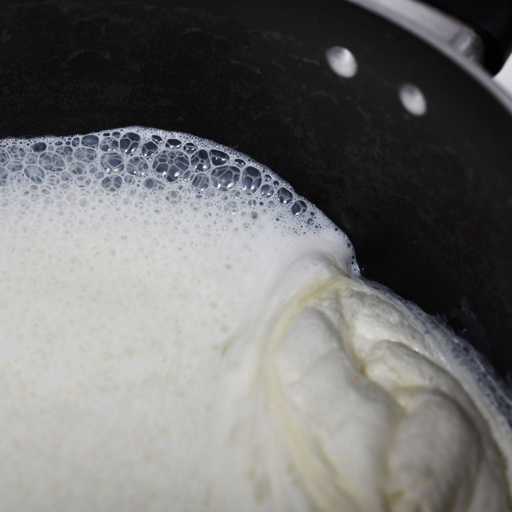 How can you prevent curdling in milk?