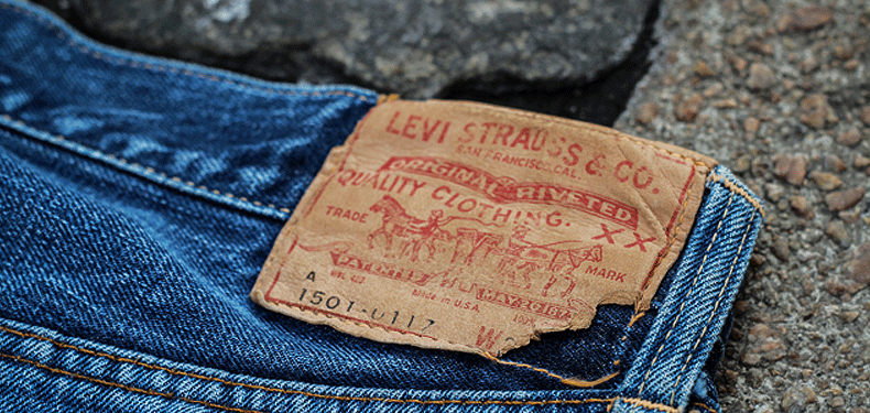 How can you tell how old a pair of jeans are?