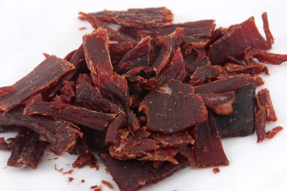 How can you tell if beef jerky has gone bad?