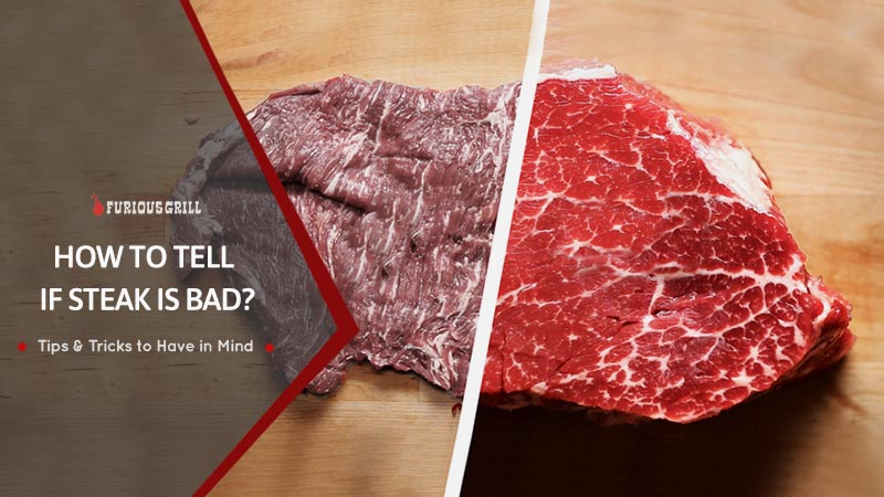 How can you tell if raw meat is spoiled?