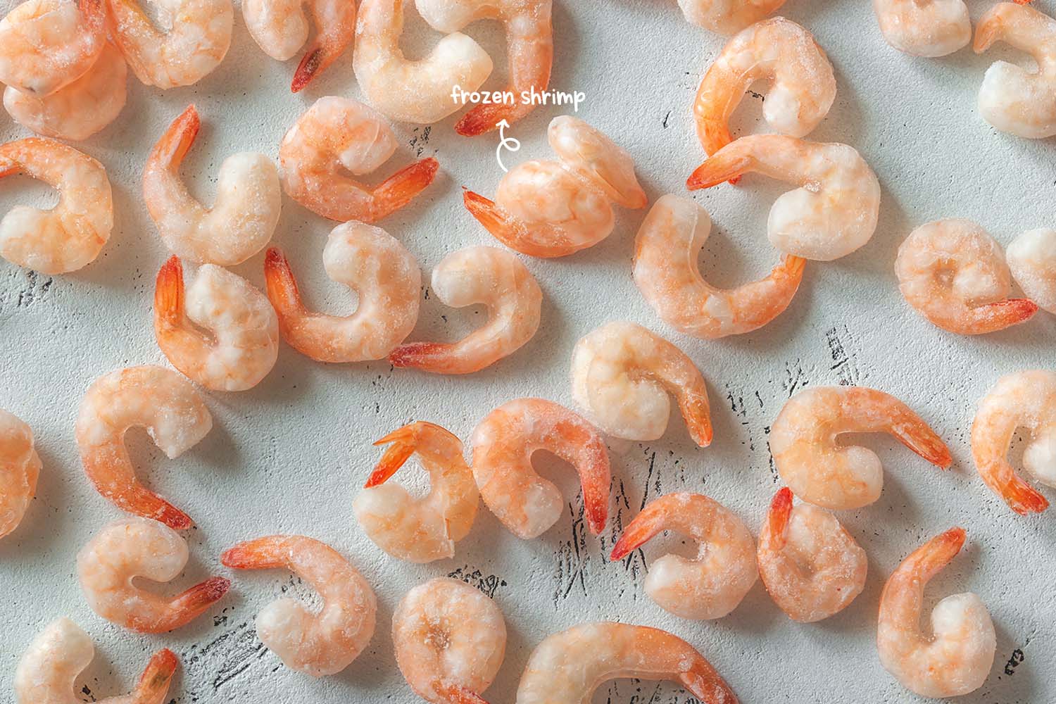 How can you tell if seafood has freezer burn?