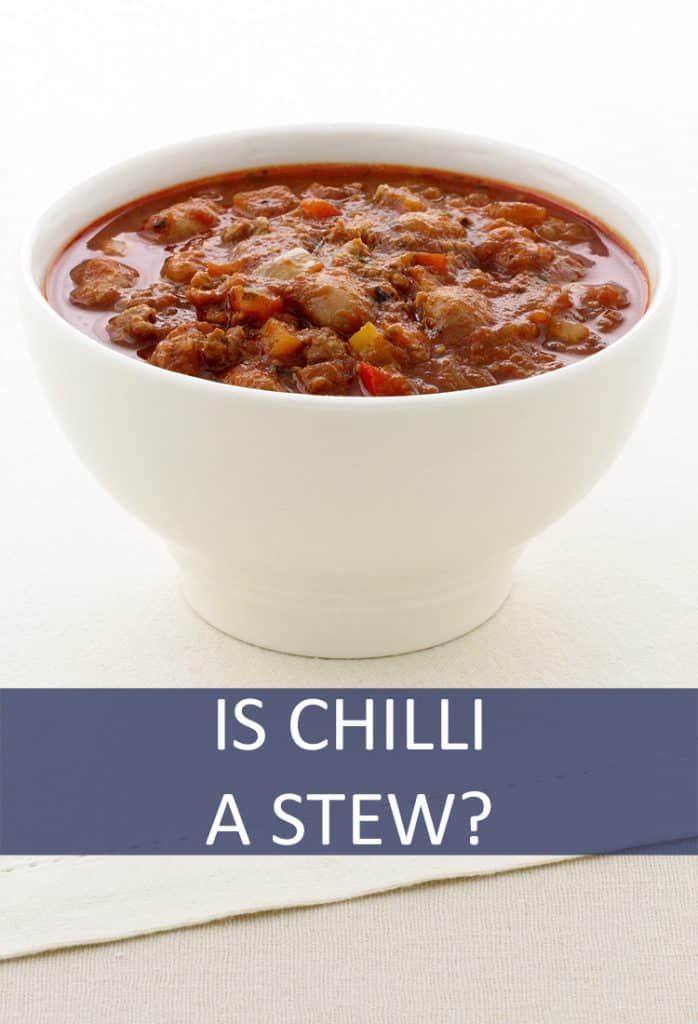 How can you tell the difference between Chili and stew?